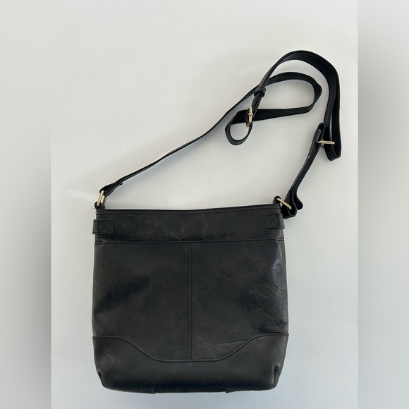 Born | Bags | Born Black Leather Crossbody Bag | Poshmark